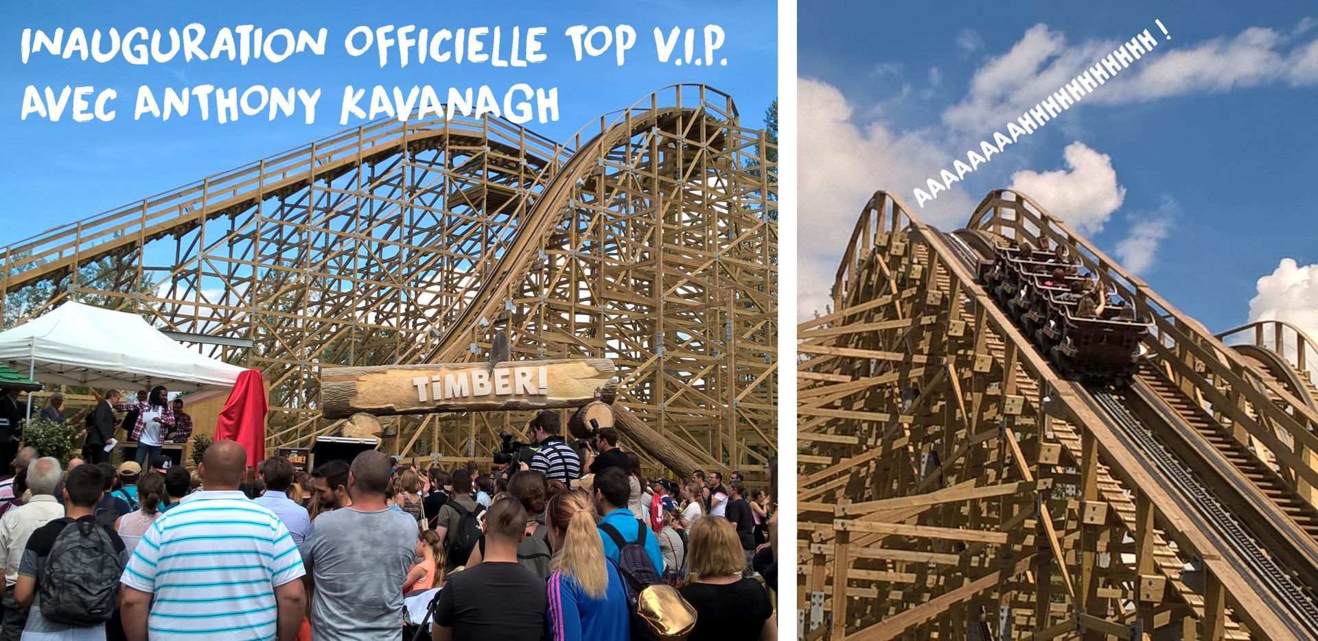 On a testé : Timber, la nouvelle attraction du parc Walibi Rhône-Alpes