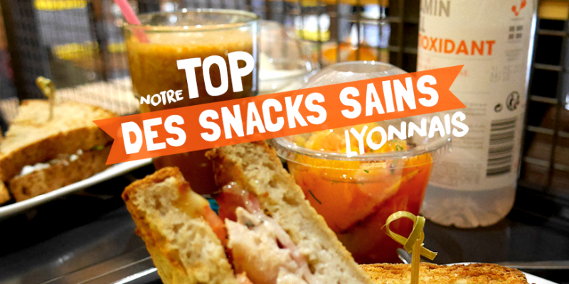 Top des petits snacks sains à Lyon